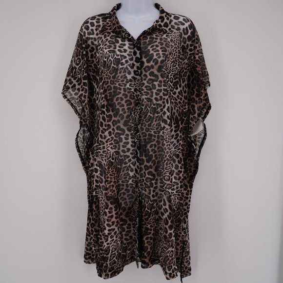 Sea Level Swim | Swim | Sea Level Swim Womens Leopard Animal Print ...